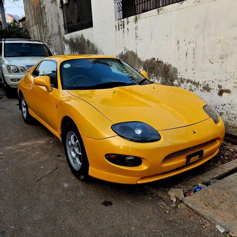 Bangalore's Bright Yellow Blast from the Past: 2002 Mitsubishi FTO V6 ...