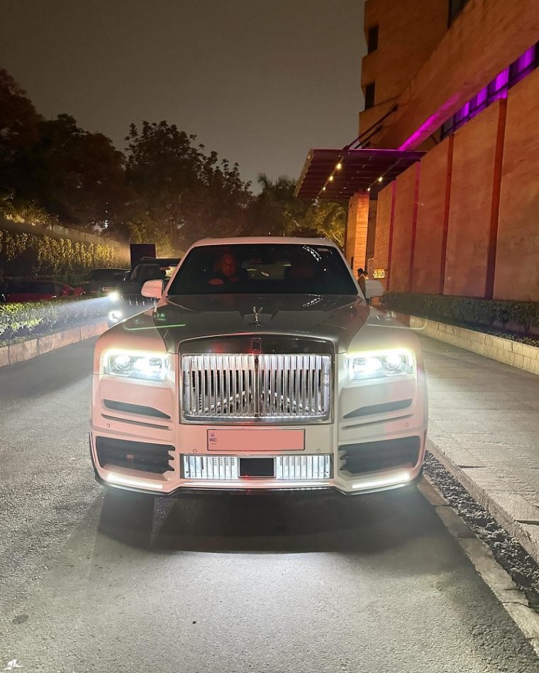 Delhi's Dazzling Diamond: Mansory Rolls-Royce Cullinan Lights Up the ...