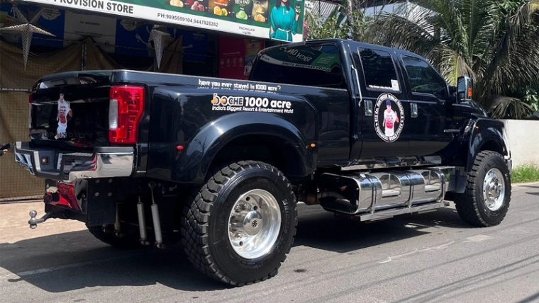Kerala's Streets Grapple with a Colossal American Intruder: The Ford F ...