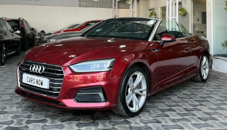 Top-Down Thrill in Hyderabad: Rare Audi A5 Cabriolet Turns Heads and ...