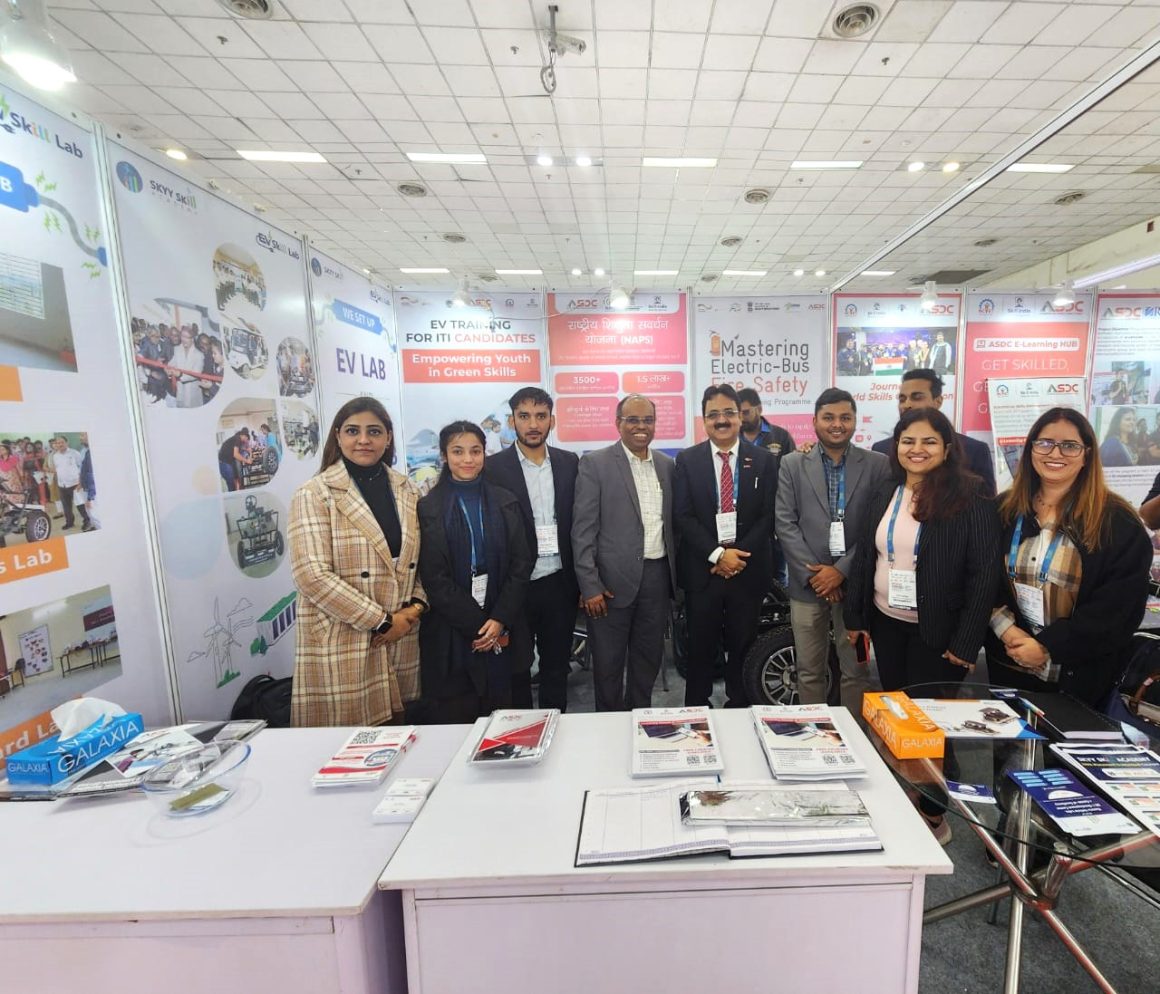 ASDC Electrifies Bharat Mobility Expo with High-Voltage Skill Show ...