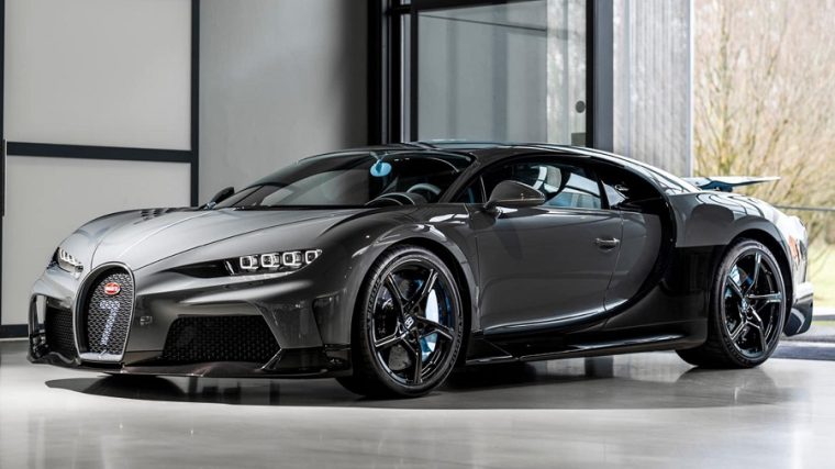 Jet Grey Wonder: Bugatti Unveils Custom Chiron Super Sport 7 with ...