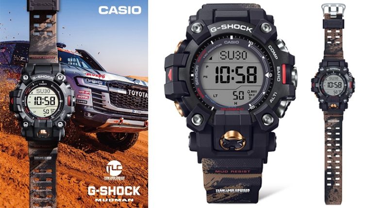 Casio and Toyota Launch G-Shock Mudman GW-9500TLC, a Rally of ...