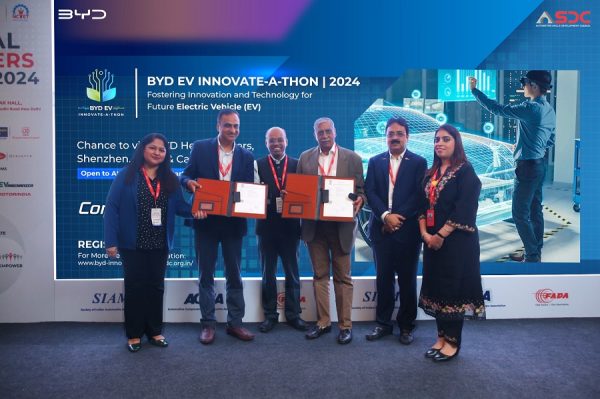 BYD India and ASDC Unveil EV Innovate-A-Thon: Sparking Innovation and Sustainability in Future ...