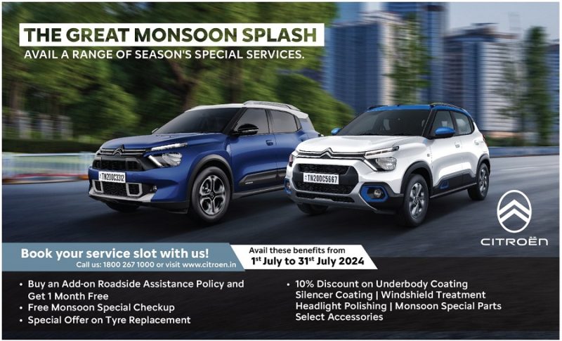 Citroën and Jeep Launch Comprehensive Monsoon Service Campaigns for ...