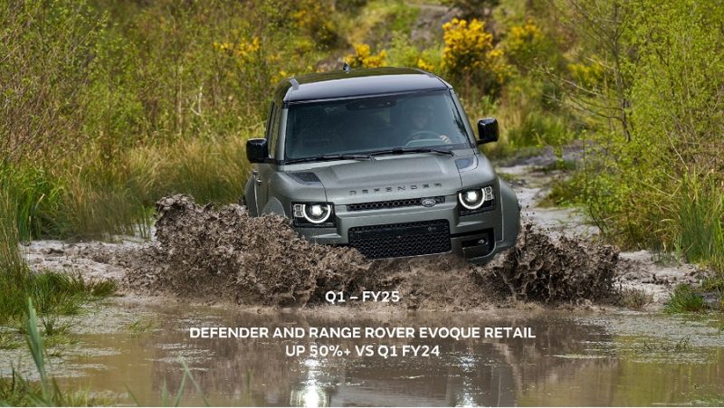 JLR India Achieves Record-Breaking Q1 FY25 Sales Growth - NamasteCar