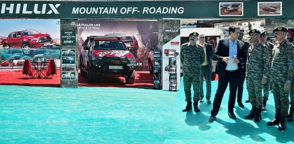 Toyota India Unveils Customized Hilux Trucks for High-Altitude Military ...