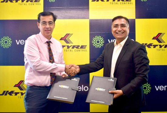 JK Tyre Joins Forces with Vertelo to Supercharge India’s EV Fleet ...