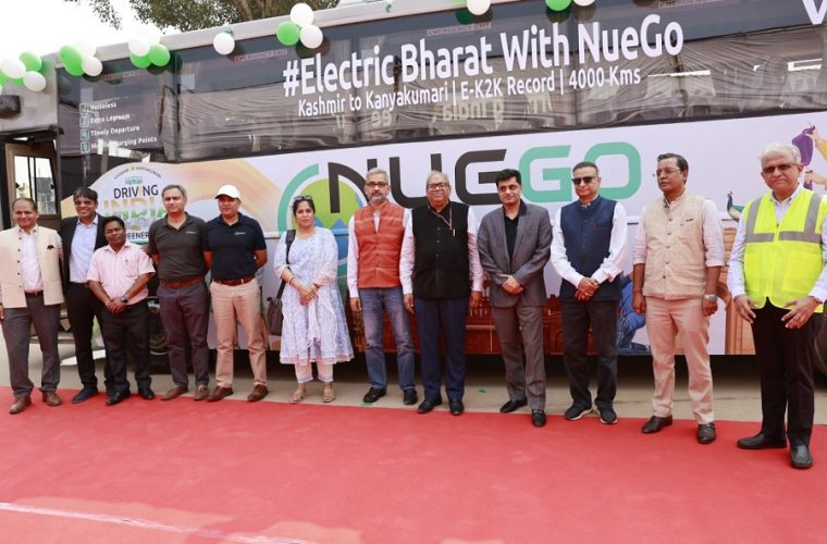 NueGo Embarks on Historic 4,000 km Electric Bus Journey from Kashmir to ...