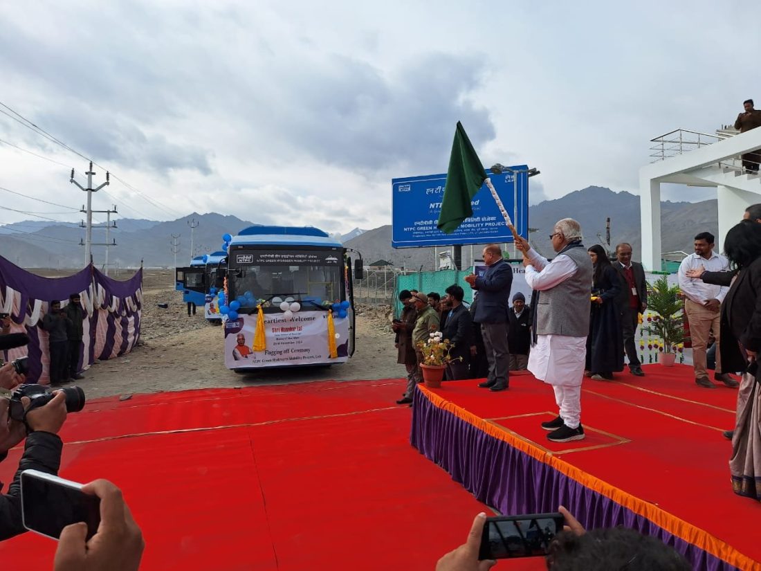 Green Hydrogen Revolution Takes Off in Leh with NTPC’s New Eco-Friendly ...