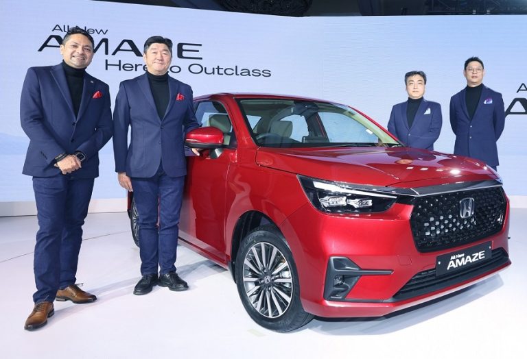 Honda Amaze 3rd Gen Makes a Bold Global Debut in India at INR 7.99 lakh ...