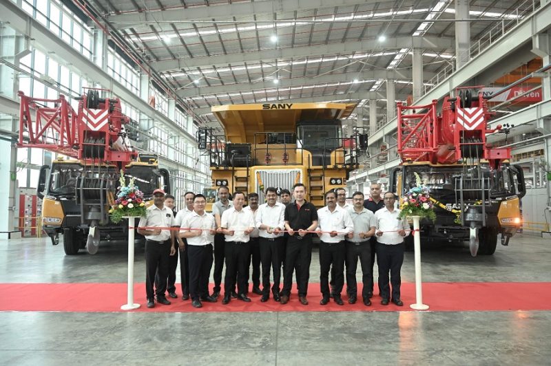 Power Meets Progress: SANY Rolls Out India’s First Locally-Made Hybrid 100T Mining Truck, the ...