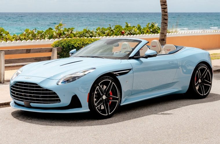 Palm Trees & Power Curves: Aston Martin Unveils One-Off DB12 Volante ...