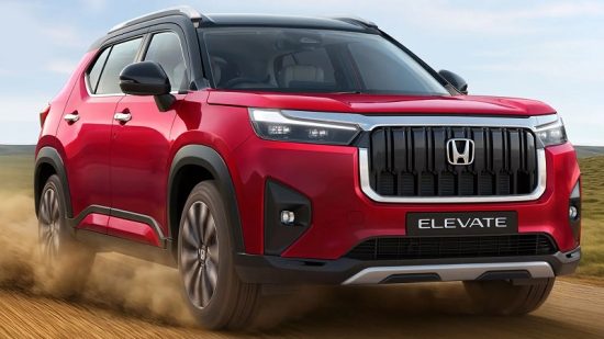 Honda Elevate Dresses Up for Festive Season: Ivory, Black, and a Grille ...