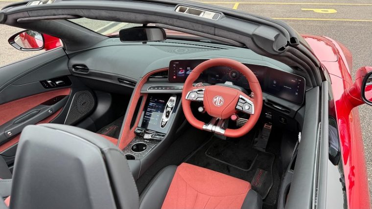 MG Cyberster Review: The Chinese Convertible That Time-Travels from ...