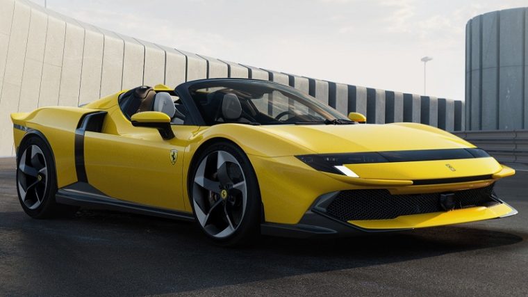 Roof Off, Red Heads Turned: Ferrari 849 Testarossa Spider Drops the Top ...